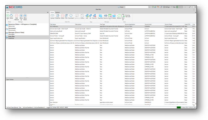 SciCord Client User Guide - SciCord